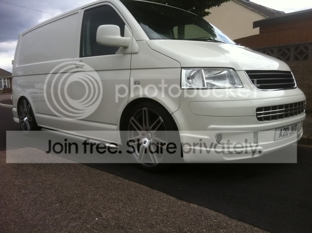 wheel ideas for white t5? | VW T4 Forum - VW T5 Forum